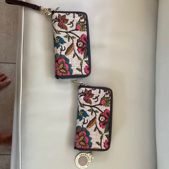 Spartina 449 | Bags | Spartina 449 Embroidered Wallet | Poshmark